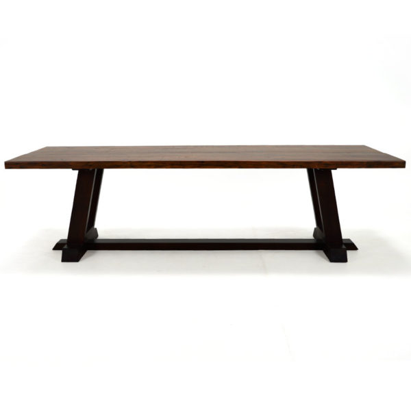 Fulton 108" Rectangular Dining Table, Reclaimed Wood - Home Source ...