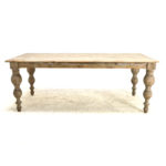 Jasper 84" Dining Table, Weathered Grey - Home Source Furniture