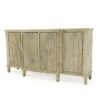 Cybil Four Door Buffet, Hand Brushed Grey - Home Source Furniture