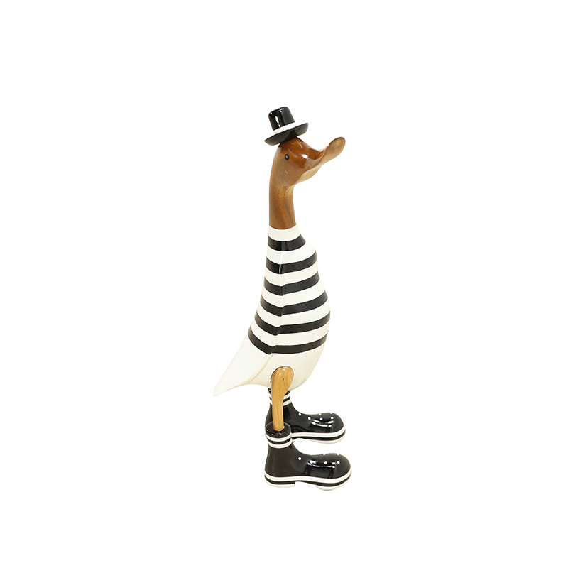 Playa Duck With Black Stripes 19″ Tall, RIS 476 - Home Source Furniture