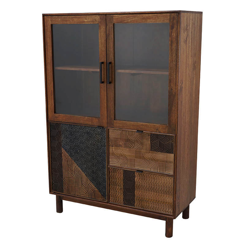 Symbol Storage Cabinet, Cocoa Brown - Home Source Furniture